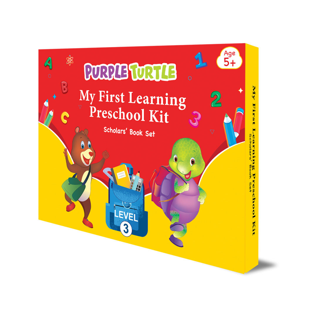 Purple Turtle Preschool Kit Level 3 For UKG Kids – PurpleTurtle Store